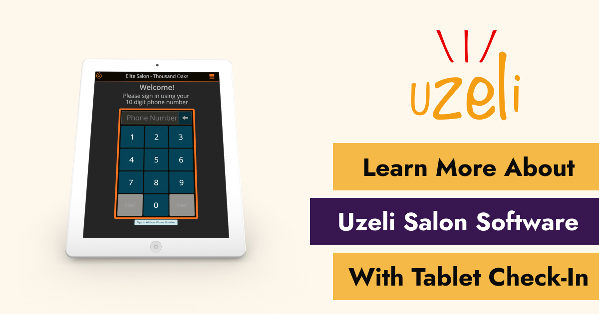 Salon Software with Tablet Check-in | Growthzilla